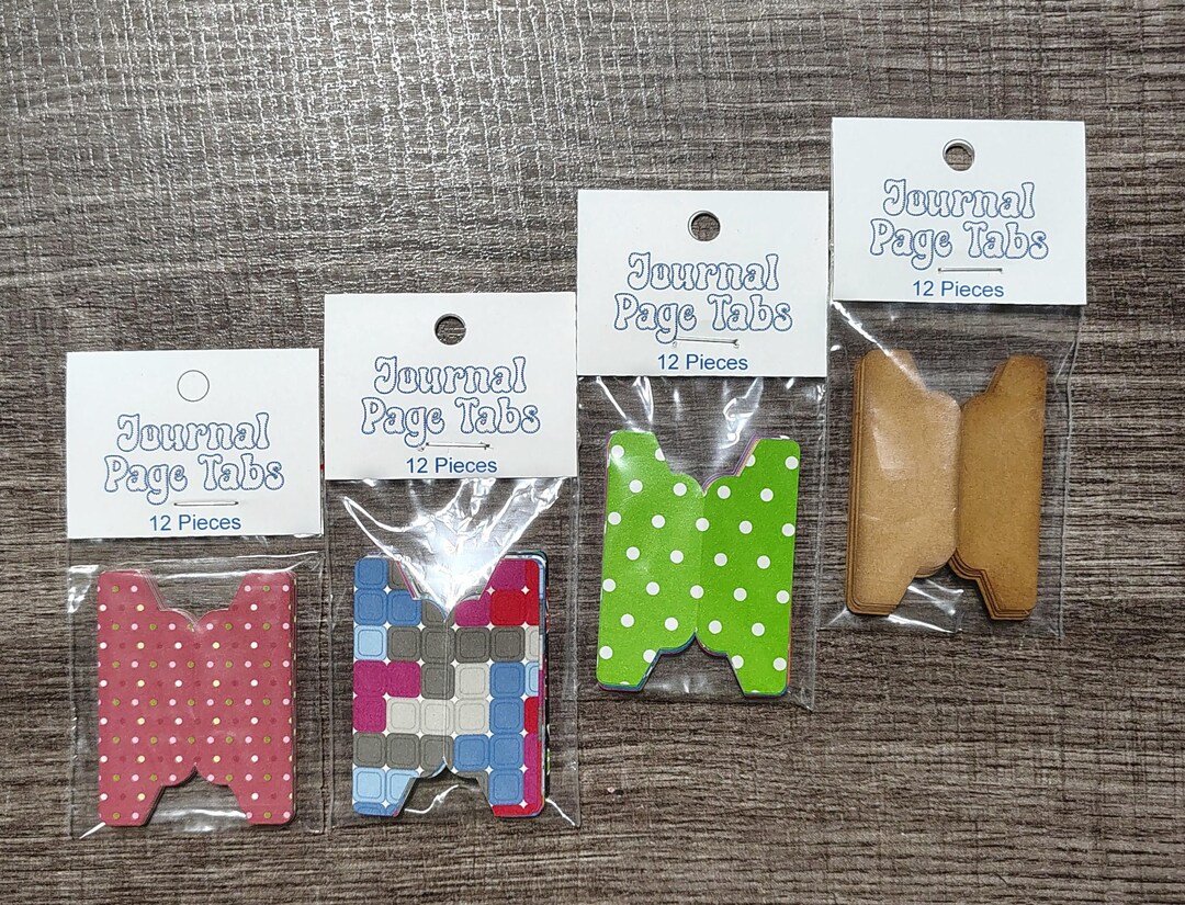 Journal Page Tabs: Scrapbook Planner Dividers - 12 Pieces - Etsy