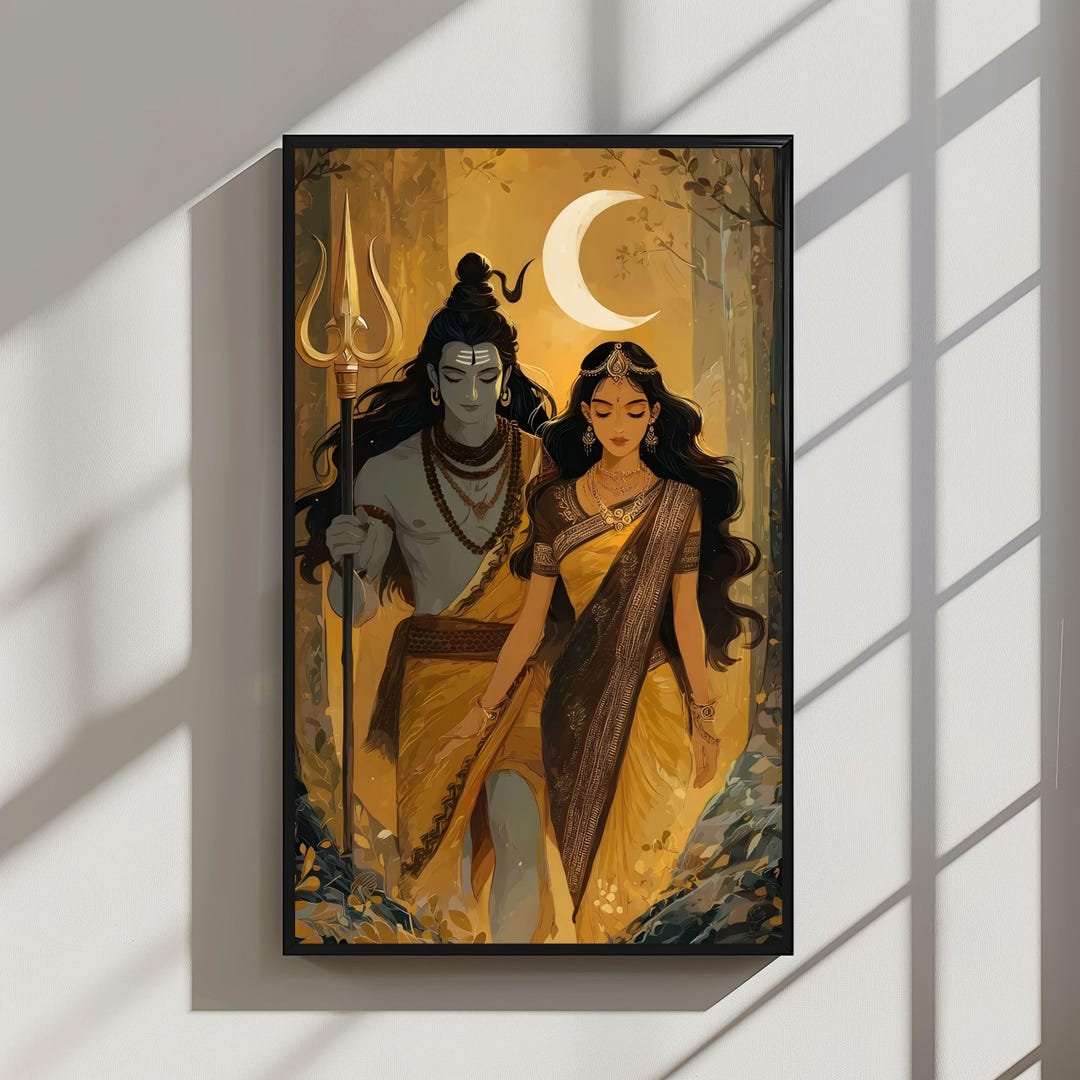 Elegant Pictures Of Shiva And Parvati Pictures
