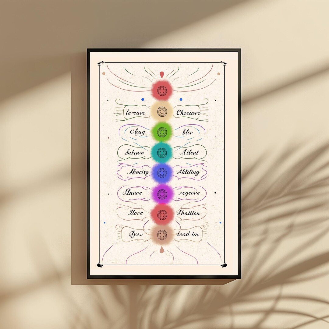 CH007#7 Chakras Energy| Chart Cosmic Energy & Alignment|chakra ...
