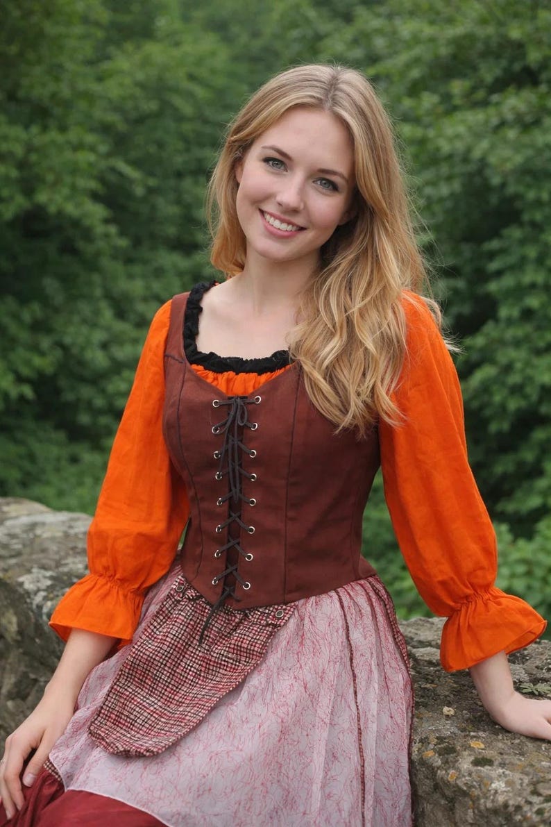 Medieval Witch Cloak Dress for Women, Hocus Pocus Cosplay Costume ...