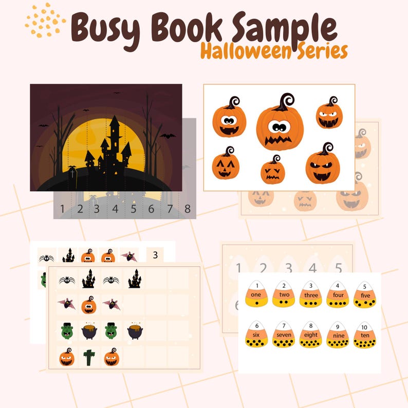 Toddler Busy Book Mega Bundle, Quiet Book for Kids, 400+ Pages ...