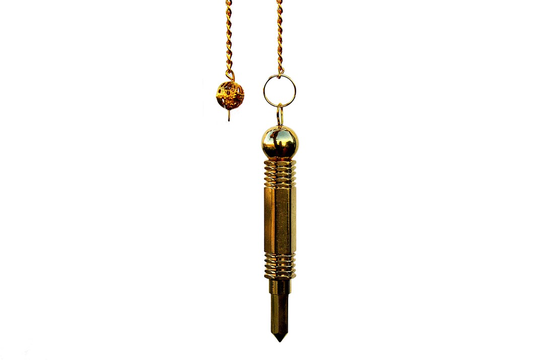 Metallic Generator Pendulum Dowsing Pendulum Brass - Etsy