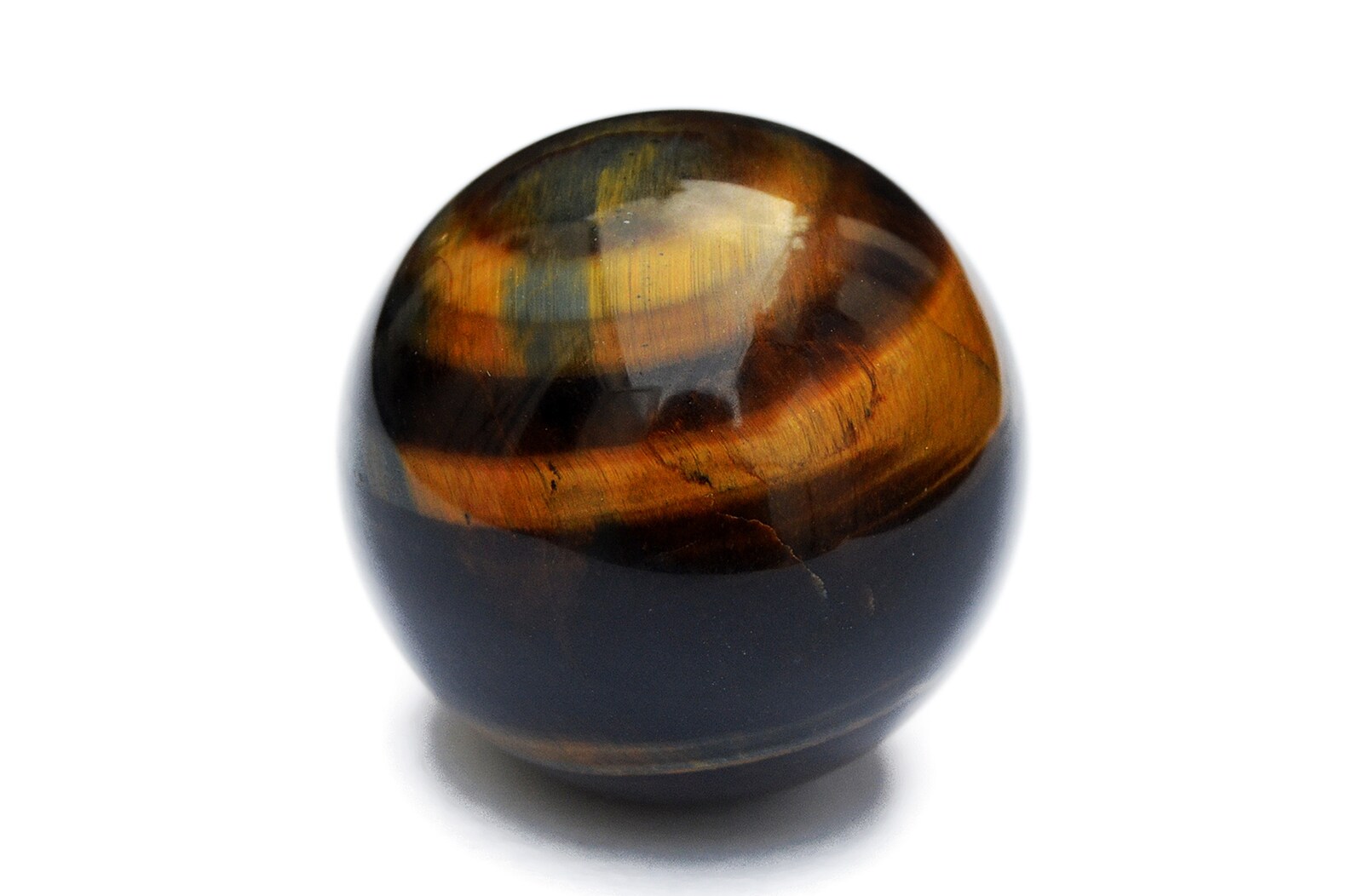 Falcon Eye Crystal Ball 37mm x 37mm x 37mm Natural Sphere | Etsy