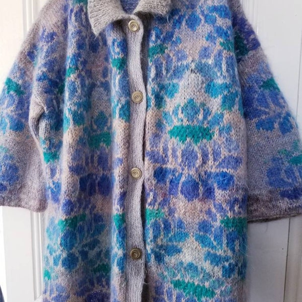 Hand Knit Jacket - Etsy