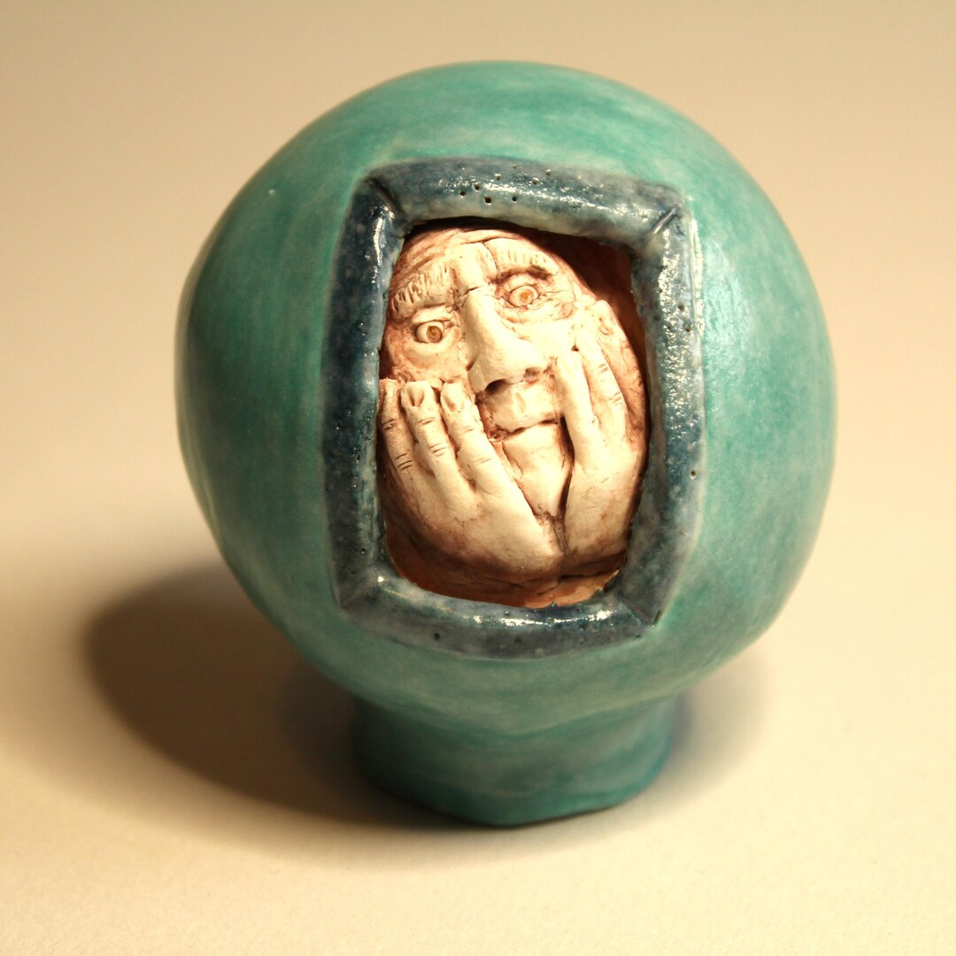 Ceramic Handmade Garden Cane Topper - Etsy
