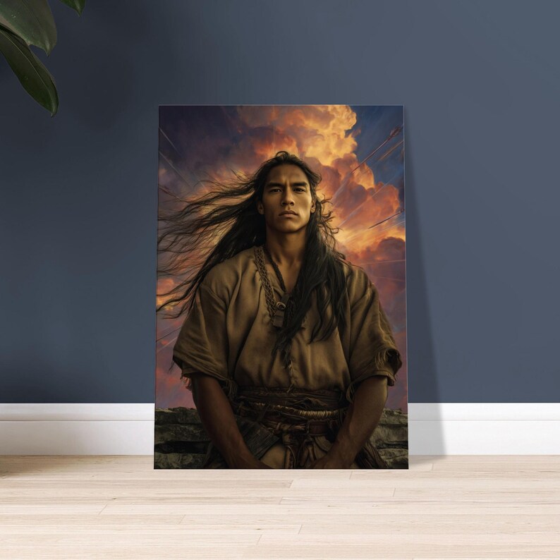 Voice on the Wall: Samuel the Lamanite Large Wall Canvas - Etsy