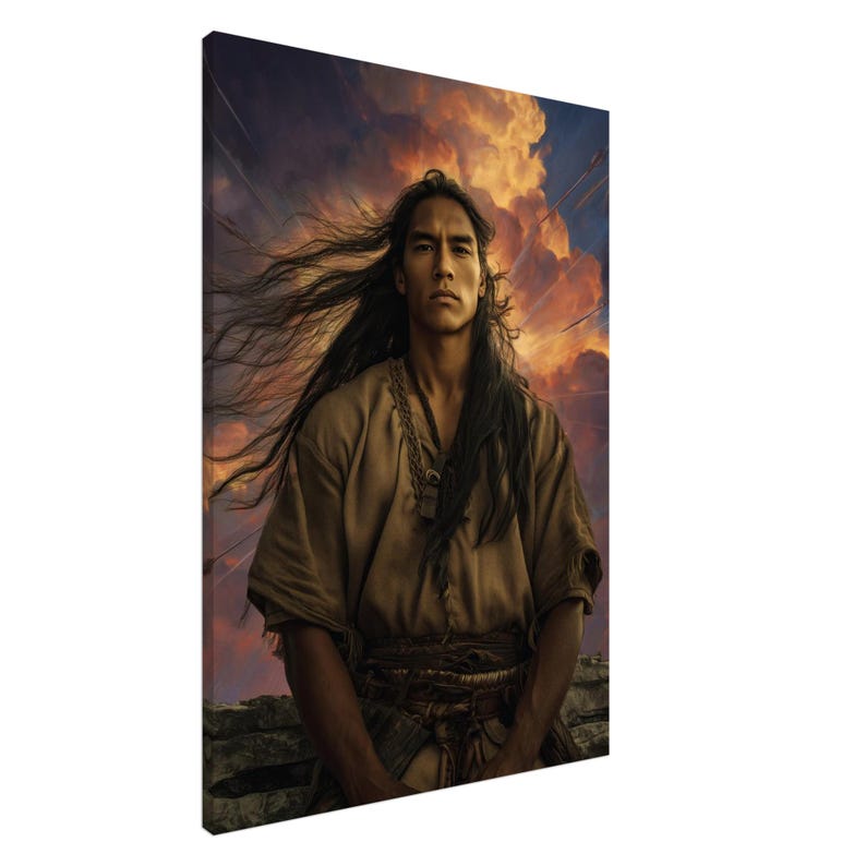 Voice on the Wall: Samuel the Lamanite Large Wall Canvas - Etsy