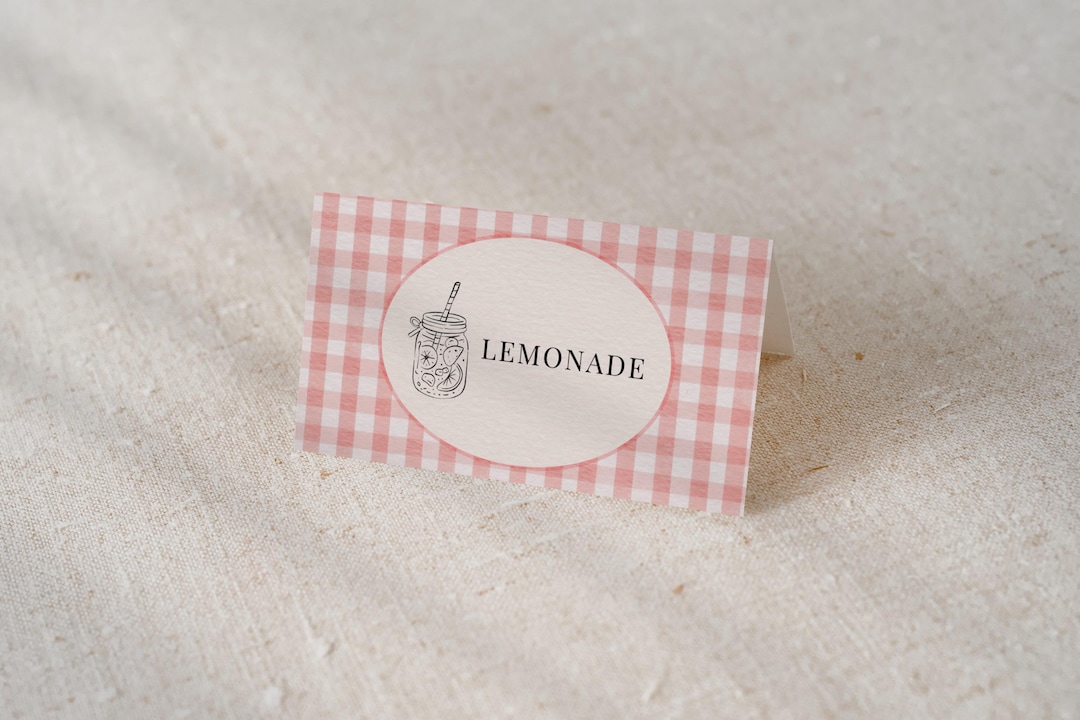BBQ Food Labels Template | Editable Cookout Buffet Cards | Summer BBQ ...