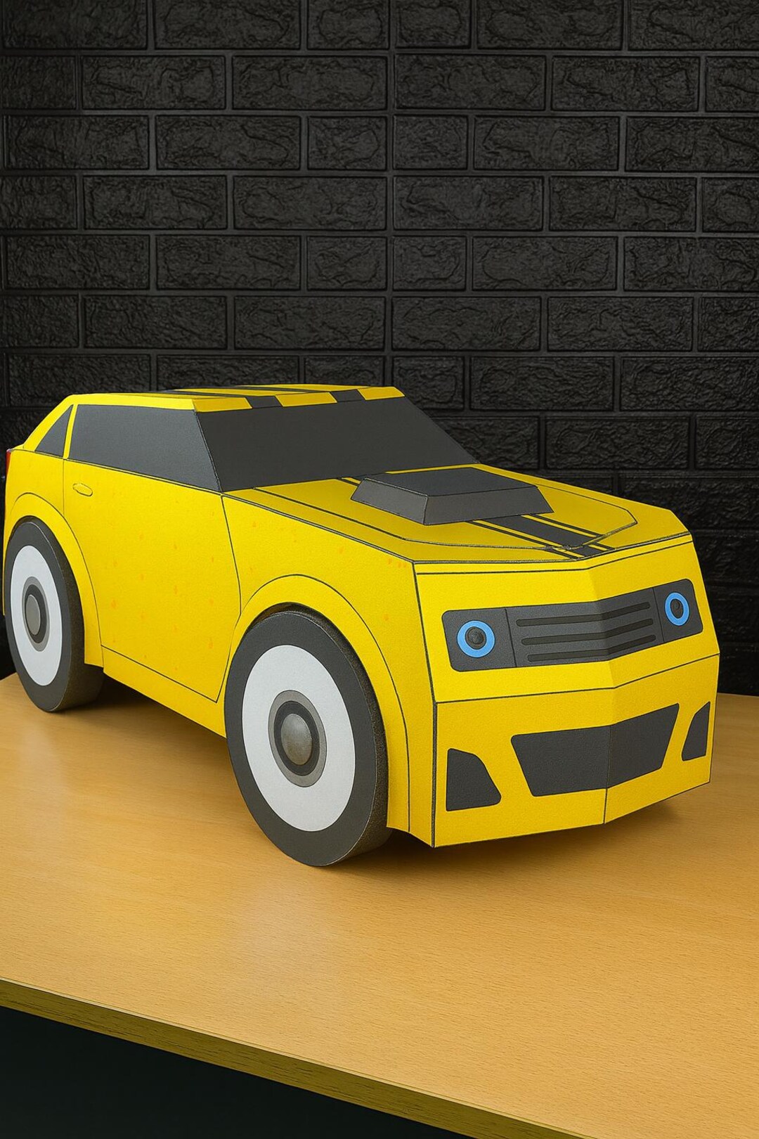 Bumblebee Transformer Costume Template | DIY 3D Papercraft (PDF ...