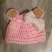 Baylor Bear Baby Hat / Beanie With Removable Bow Clip & Gold - Etsy