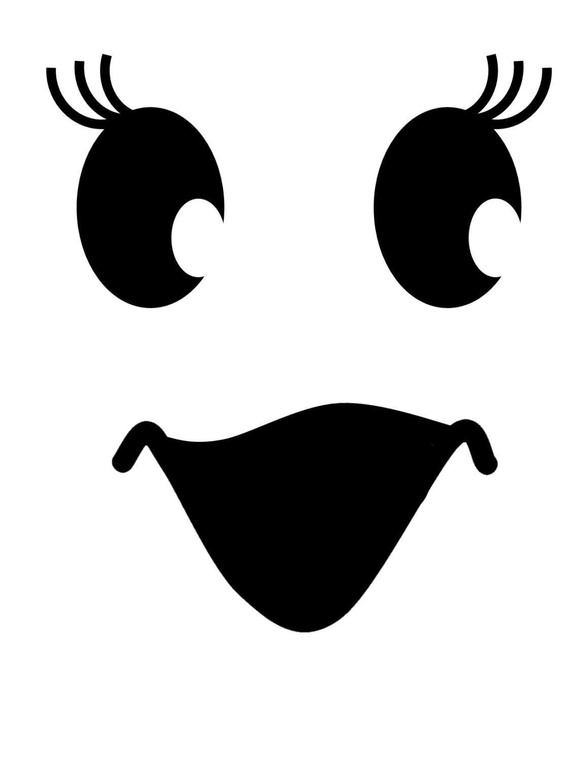 Ghost Eyes Clip Art