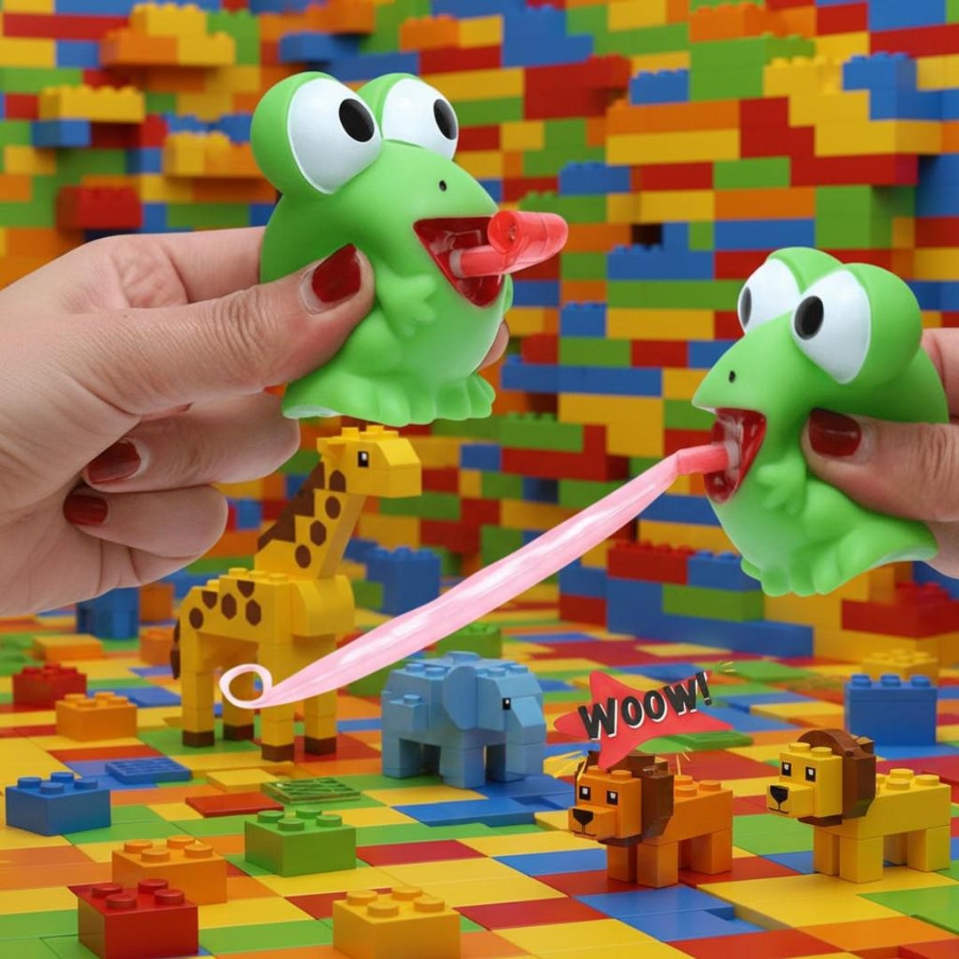 Squeeze Frog Toy With Sound, Fidget Sensory Toy - Etsy
