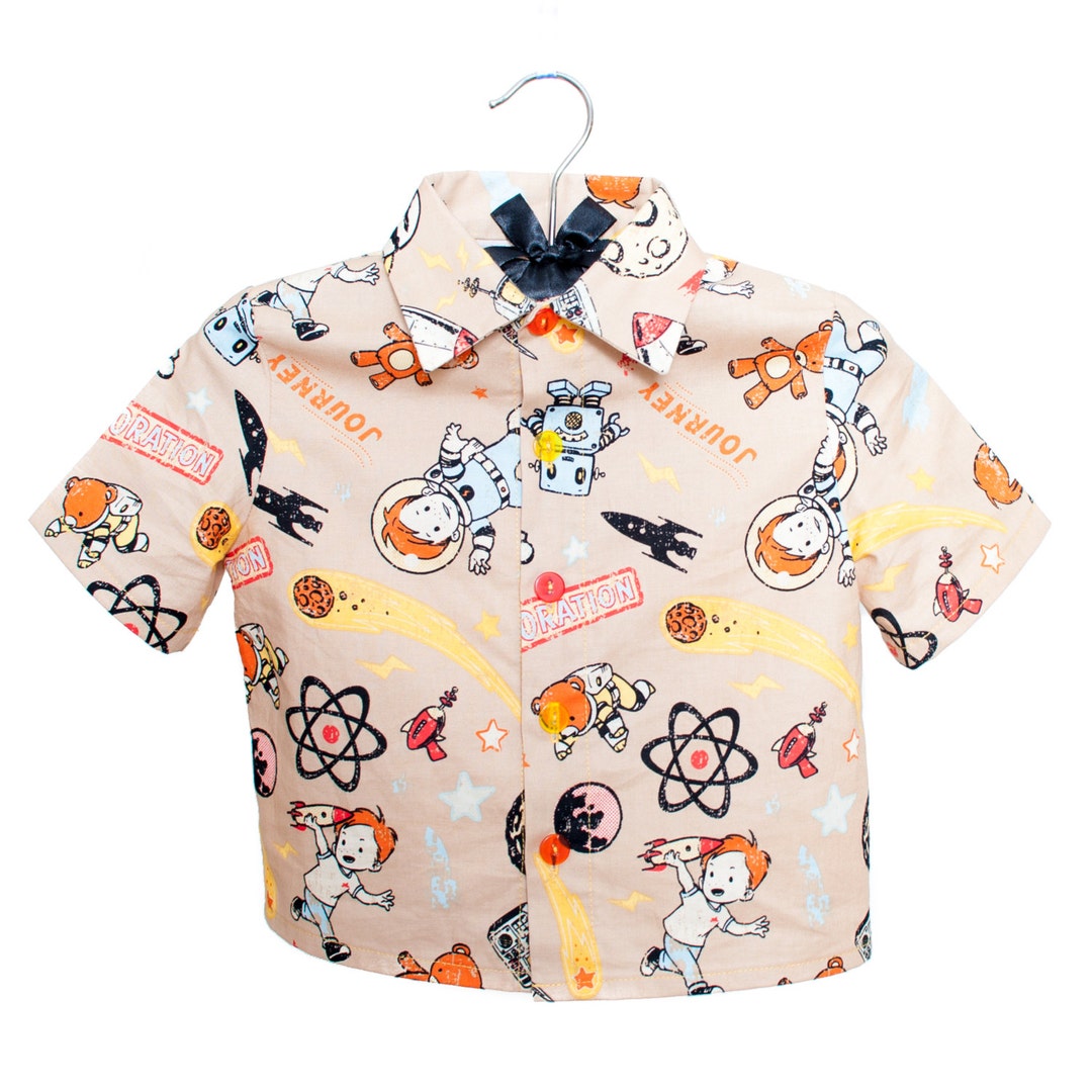 Boys Shirt Sewing Pattern - Easy to Sew - Instant PDF Download by Anna ...
