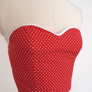 Strapless Top - Sewing Pattern - Instant PDF Download - Multi Size ...