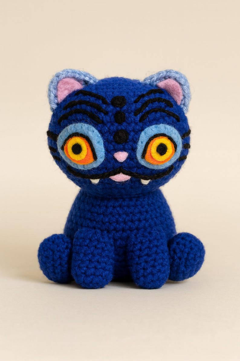 Derpy Kpop Demon Hunter Crochet Pattern | Amigurumi | PDF Crochet Plush ...