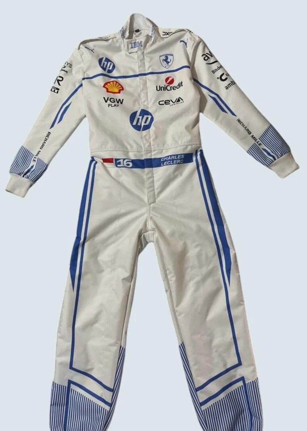 F1 Racing Suit Replica | Charles Leclerc Ferrari Driver Suit | Custom ...