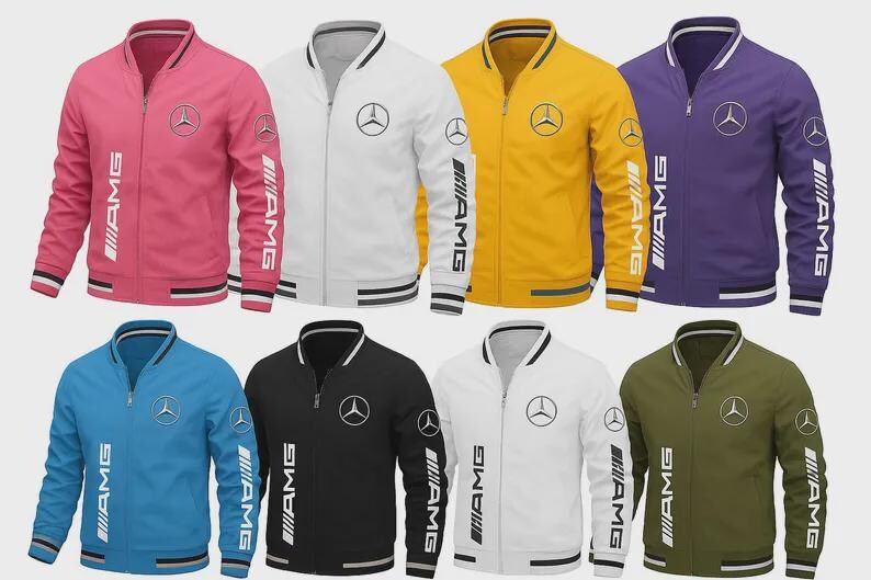 Men’s Racing Bomber Jacket – Premium Sublimation Printed Motorsport ...