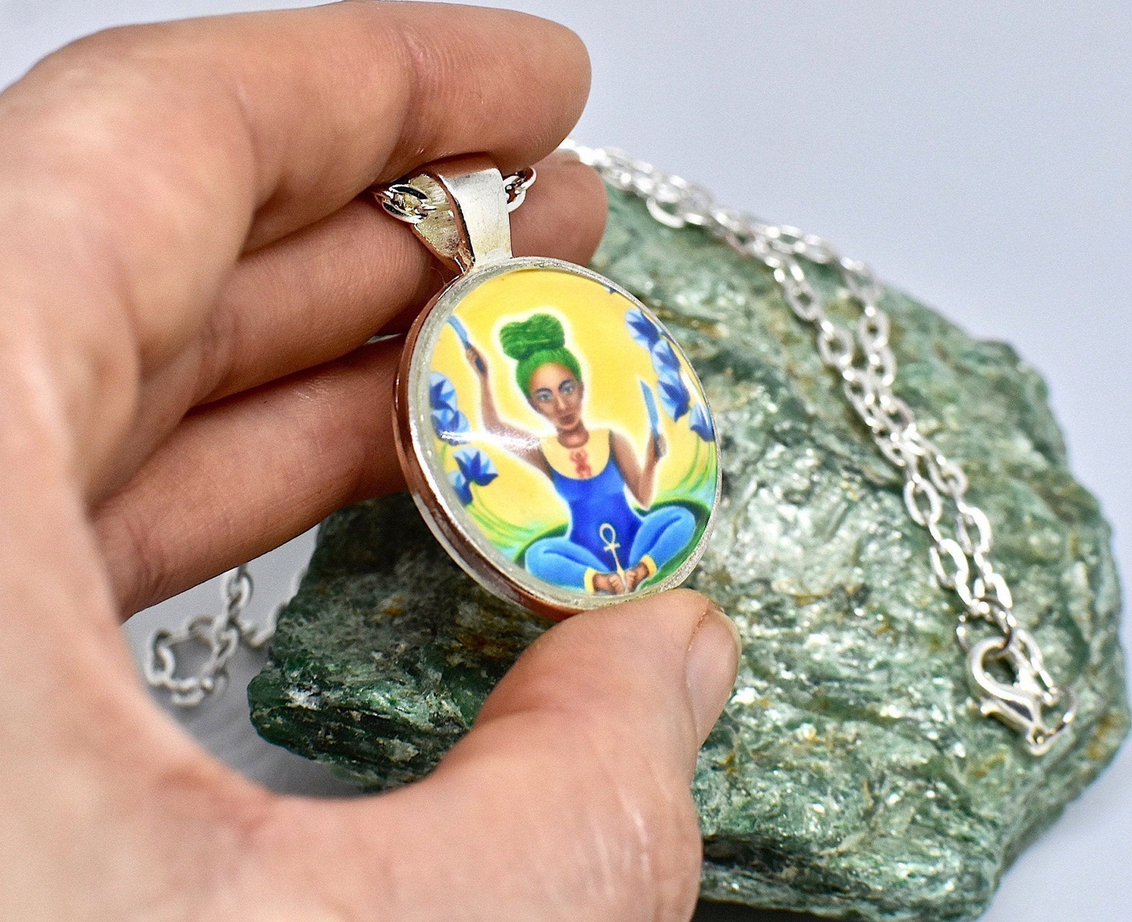 Heket Egyptian Frog Goddess Heqet of birth self growth | Etsy