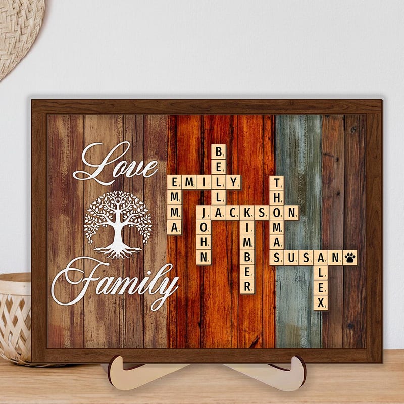 Crossword Names - Etsy