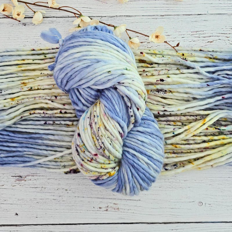 Periwinkle Bulky Yarn - Etsy