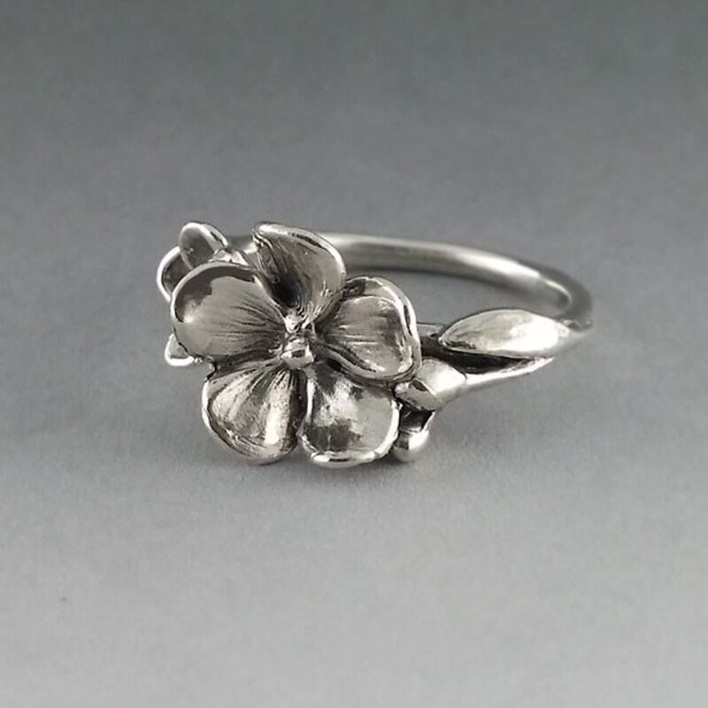 Forget Me Not Ring - Etsy