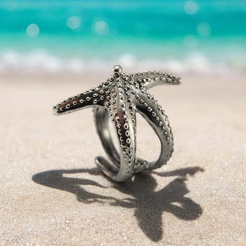Starfish Ring - Etsy
