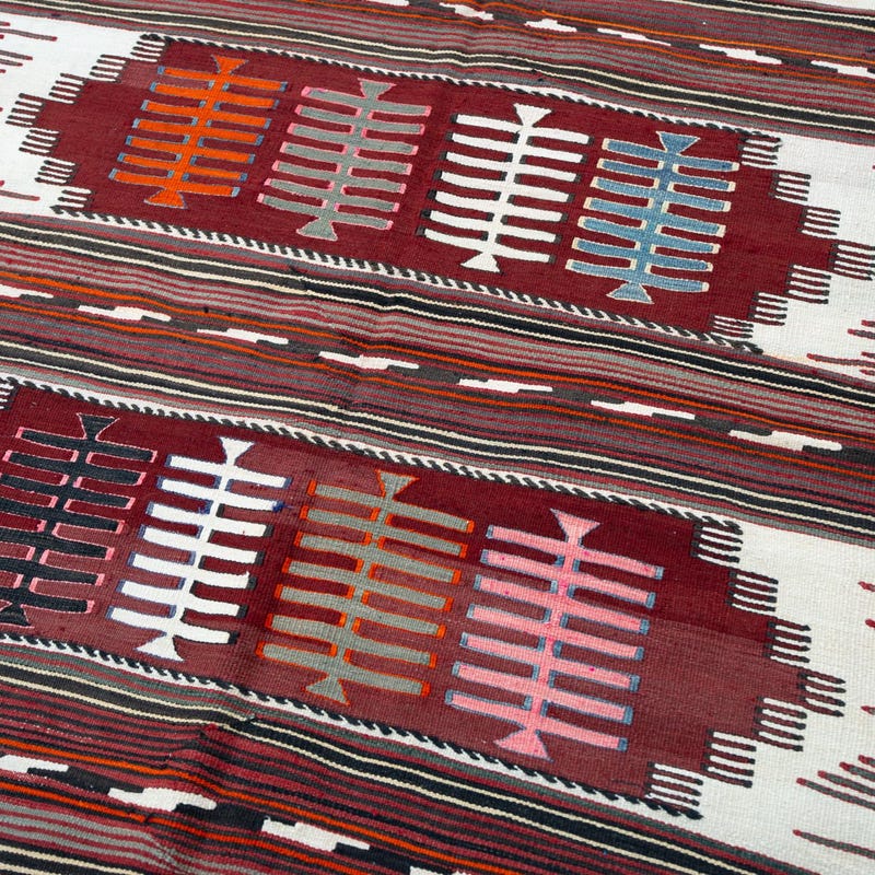 Burgundy 6x8 Rug - Etsy