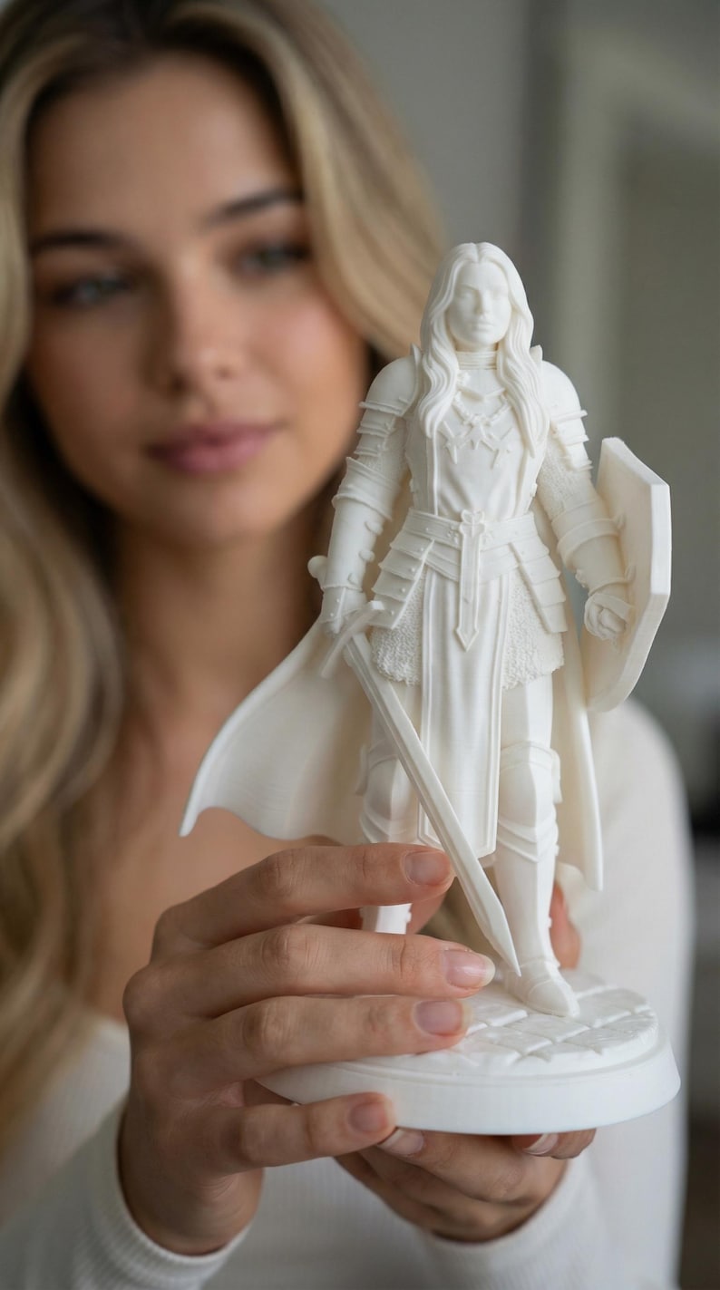 Custom D&D Character Miniature From Your Photo | Personalized RPG Hero ...