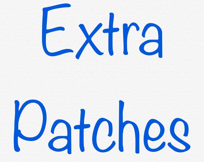 Extra Patches - Etsy