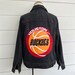 Custom Jean Jacket Custom Vinyl Logo Jacket Large Logo Sports Jacket ...