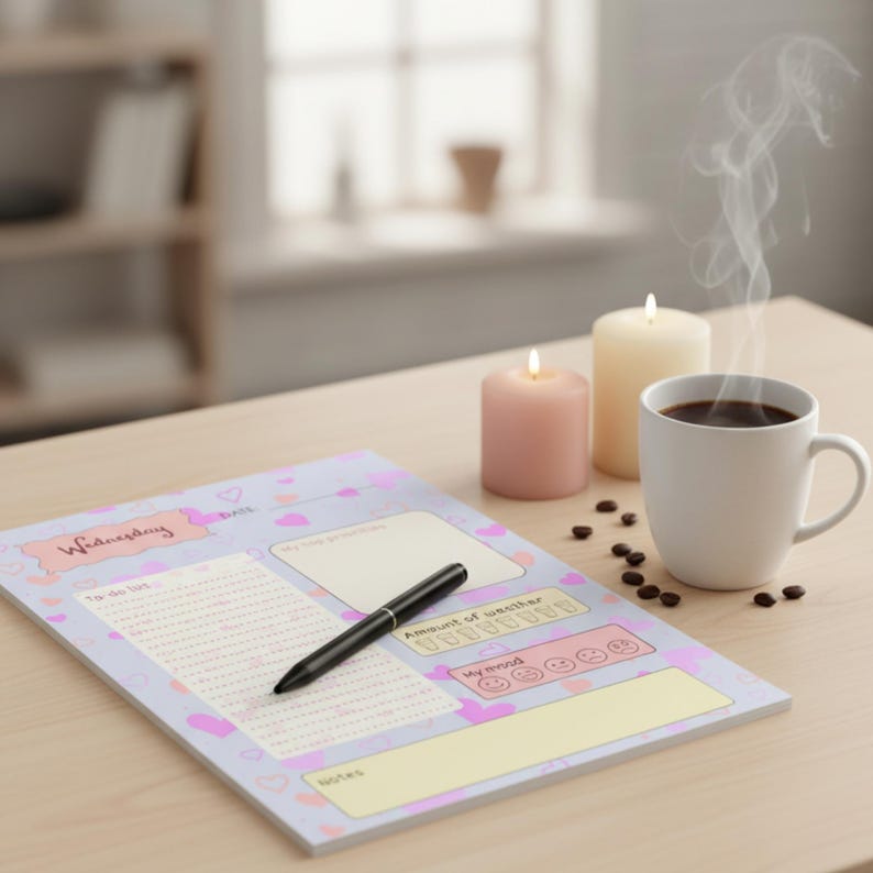 Pastel Planner Bundle: Minimalist Daily, Weekly, Monthly (PDF & JPG) - Etsy