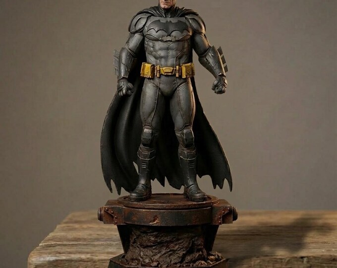 Batman Statue STL File, 3D Digital Printing STL File for 3D Printers ...