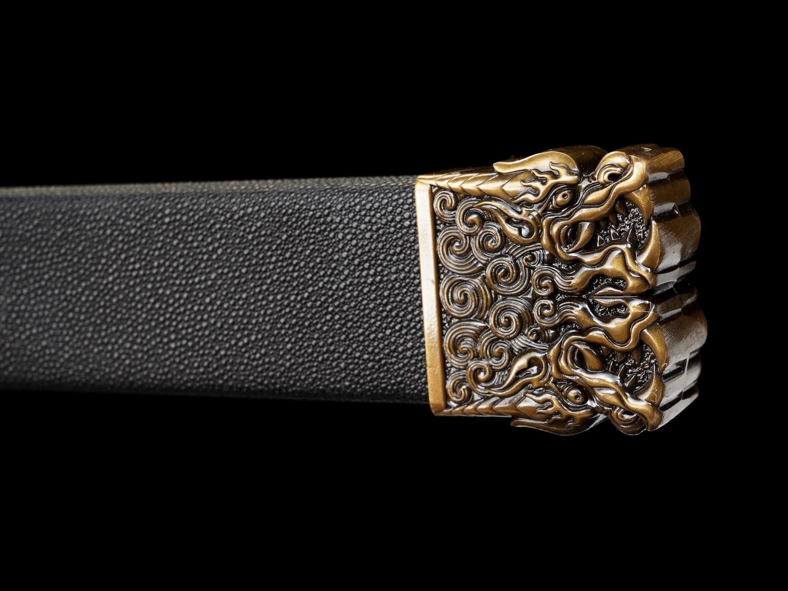 Dragon Damascus Steel Sword – Handcrafted Full Tang Katana With ...