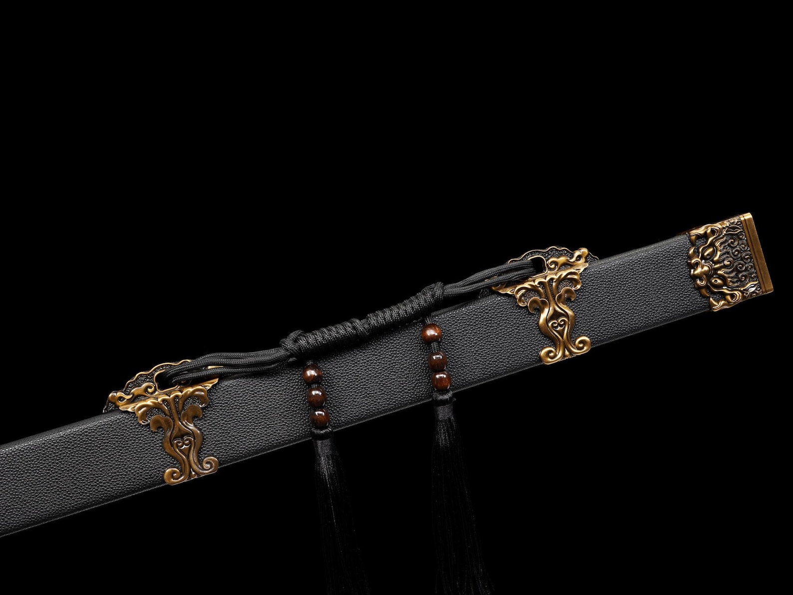 Dragon Damascus Steel Sword – Handcrafted Full Tang Katana With ...