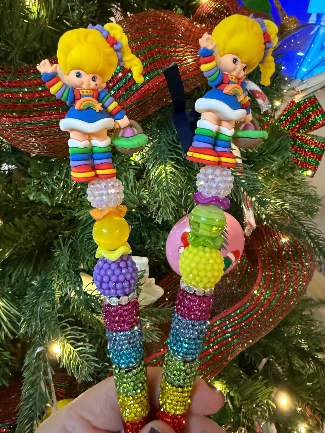 Rainbow Girl 80s Beadable Pen - Etsy