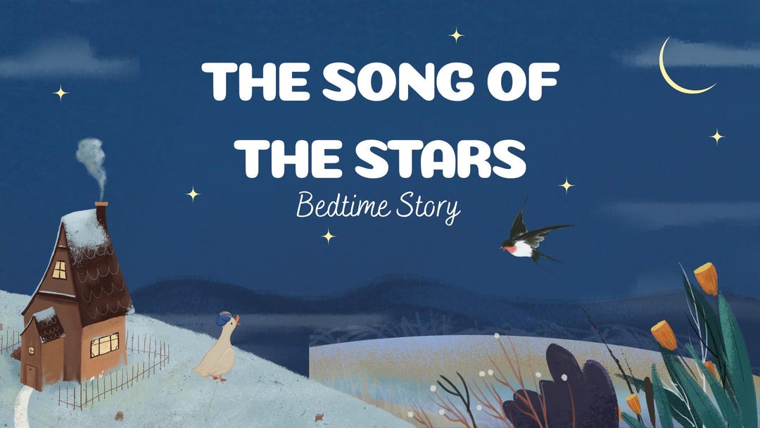 Song of the Stars Bedtime Story: Kids' Printable Book (digital Download ...
