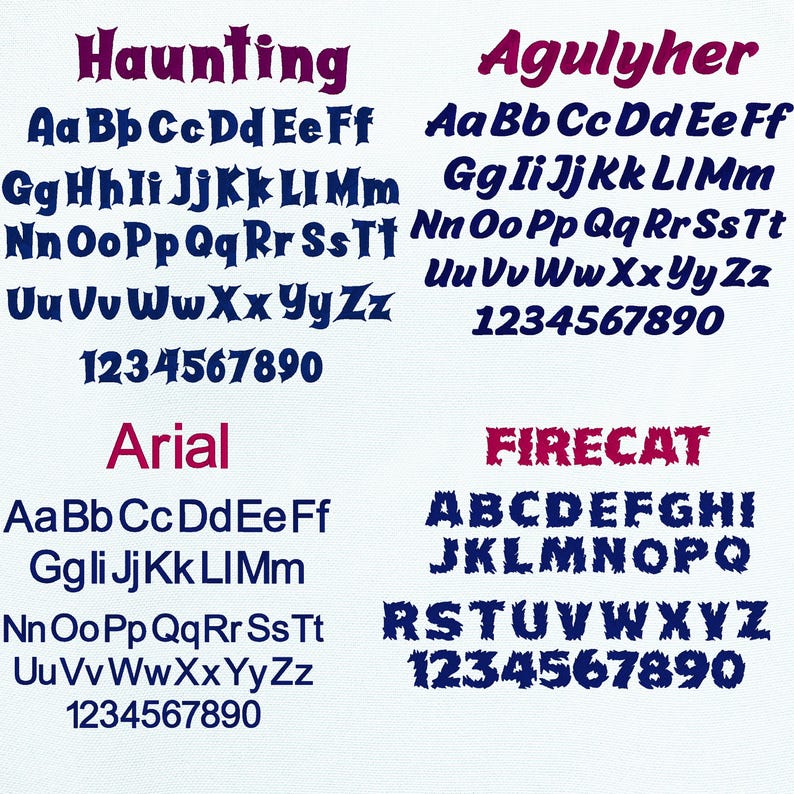 Embroidery Fonts PES, 55 PES Font Bundle, PES Font, Machine Fonts ...