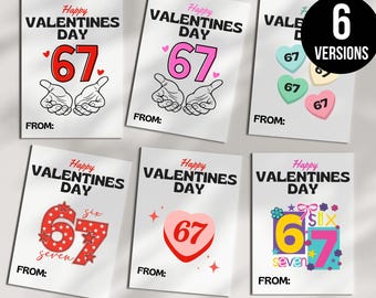 67 Slang Valentine Cards for Kids | Funny Classroom Valentines | Six ...