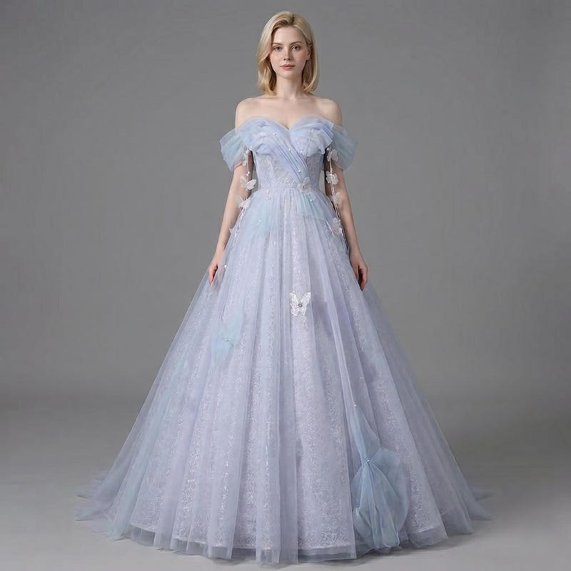 Blue Sparkle Formal Dress - Etsy