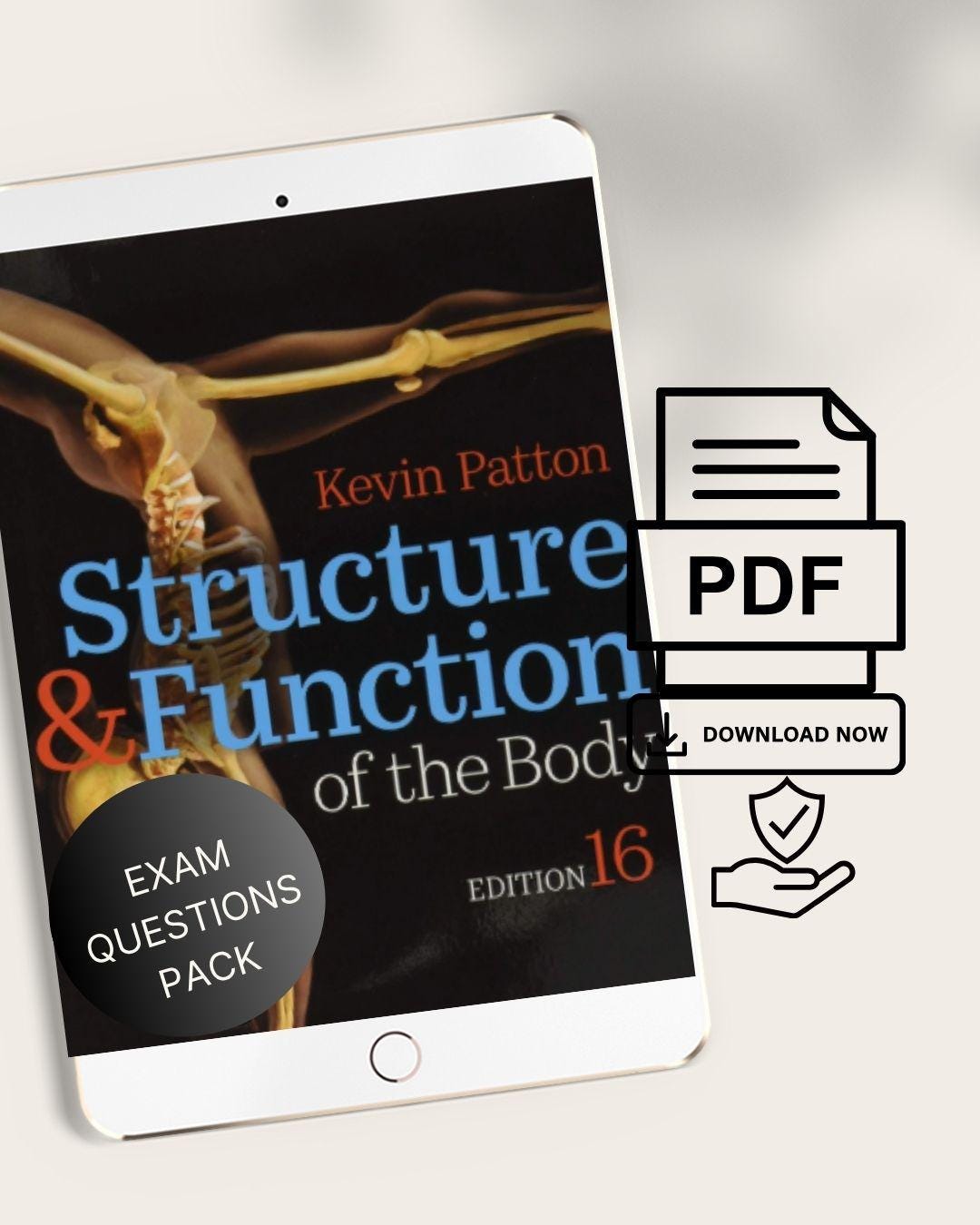 Anatomy Quizzes: Structure & Function of the Body, 16th Ed (PDF ...