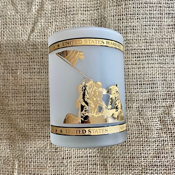 Usmc Rocks Glass - Etsy