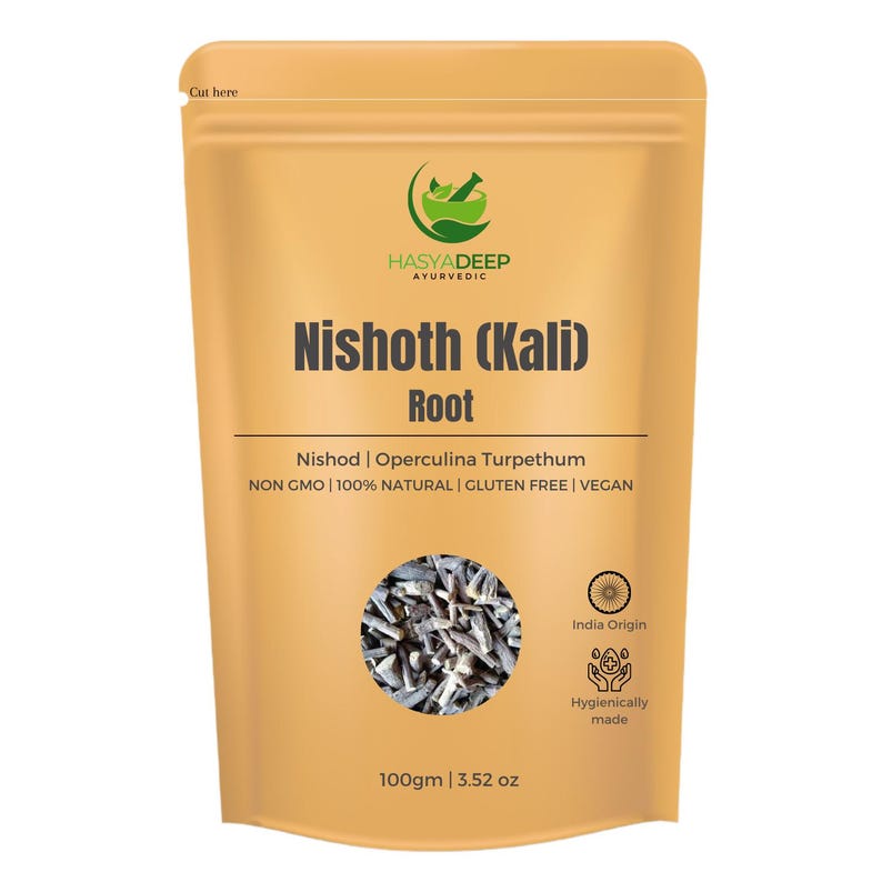 Nishoth (kali) Root | Nishod (black) | Indian Jalap | Operculina ...