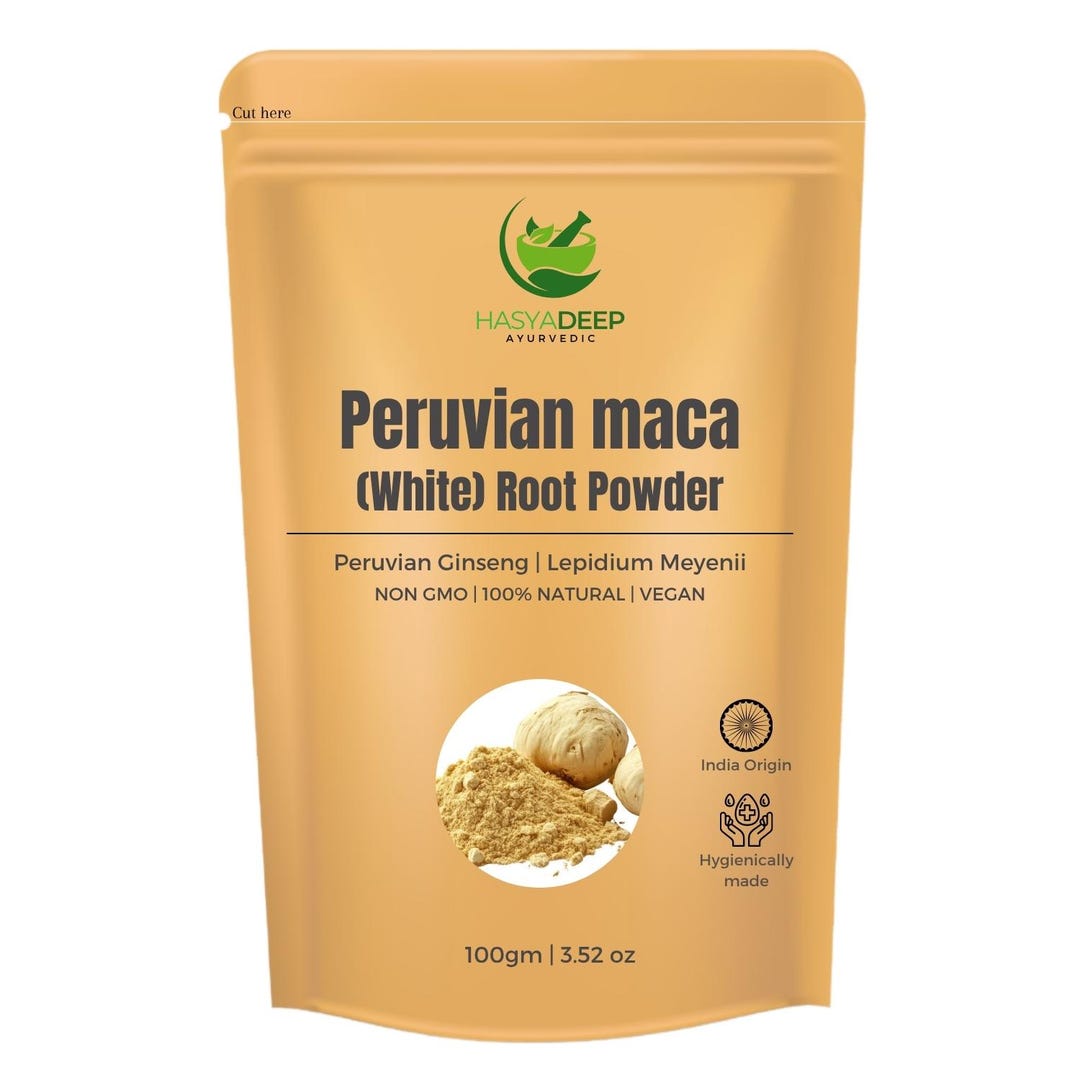 Peruvian Black-white Maca Root Powder | Lepidium Peruvianum | Meyenii ...