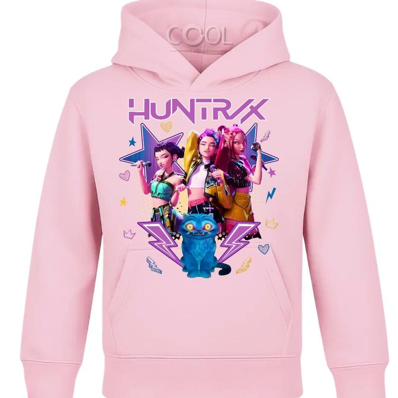 Pink Huntrix Sweatshirt - Etsy