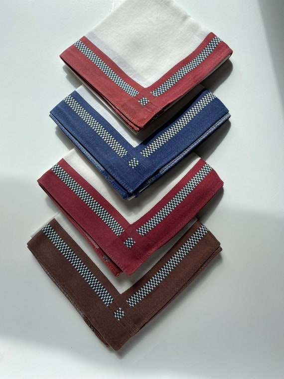 Vintage mens fine handkerchiefs - Gem