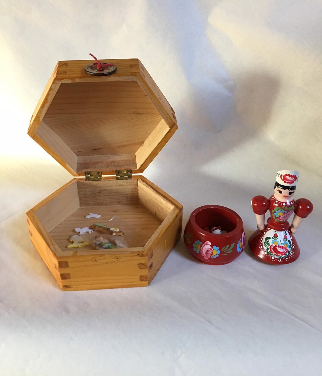 Adorable Painted Wooden Boxes From Poland - Etsy
