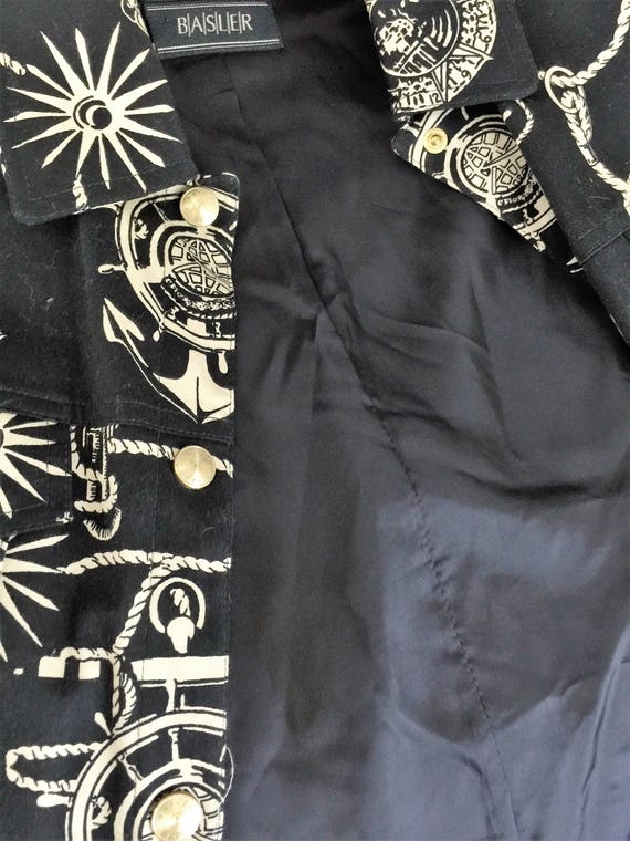 Vintage Basler Nautical Themed Jacket Size 10. Lovely… - Gem