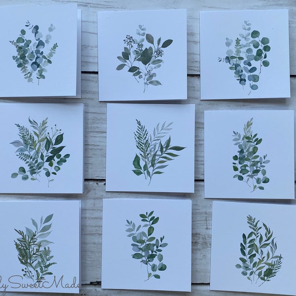 Mini Note Card Set - Etsy