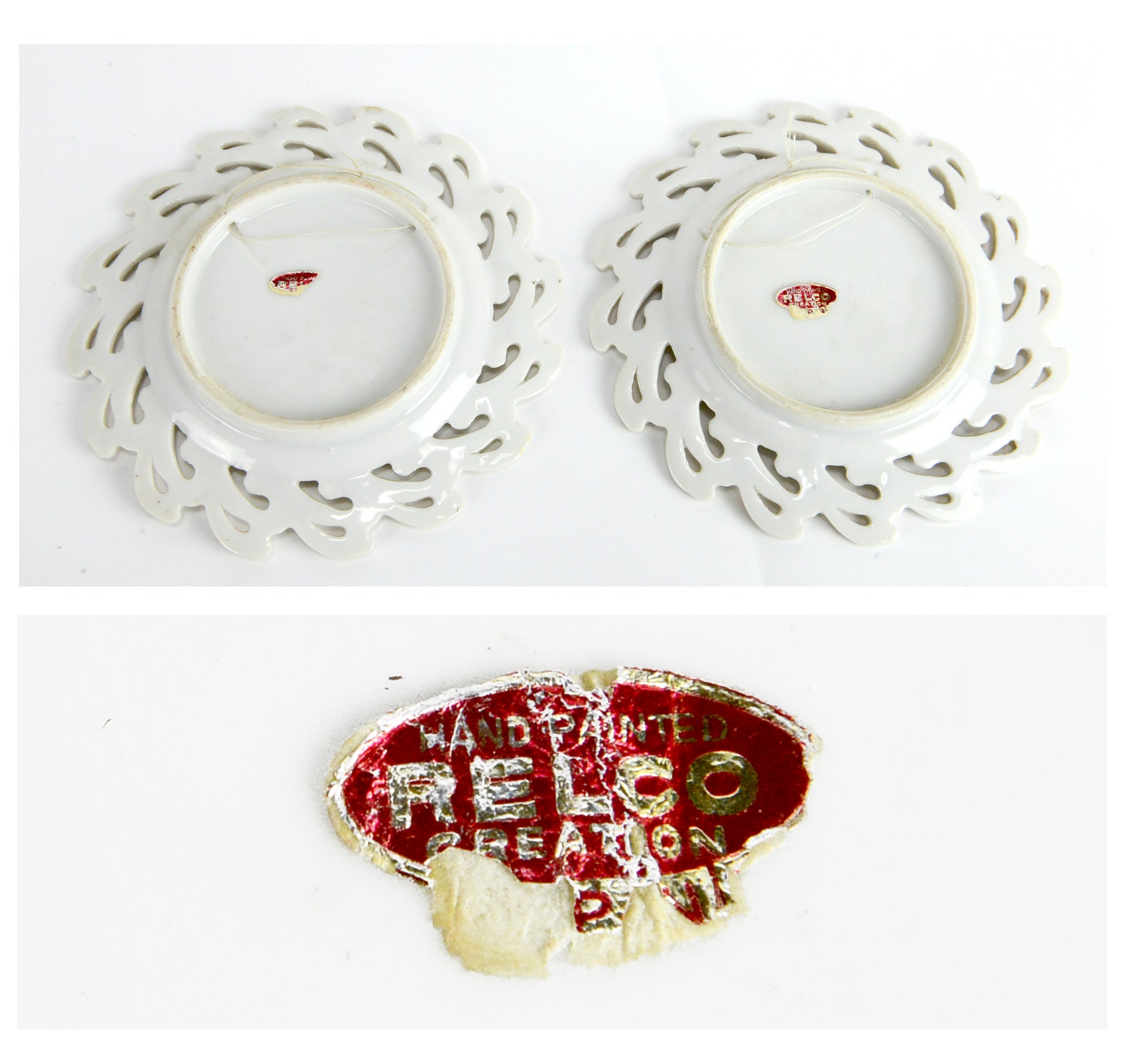 Decorative Plate Boxer Pair Dog Wall Plate Porcelain | Etsy