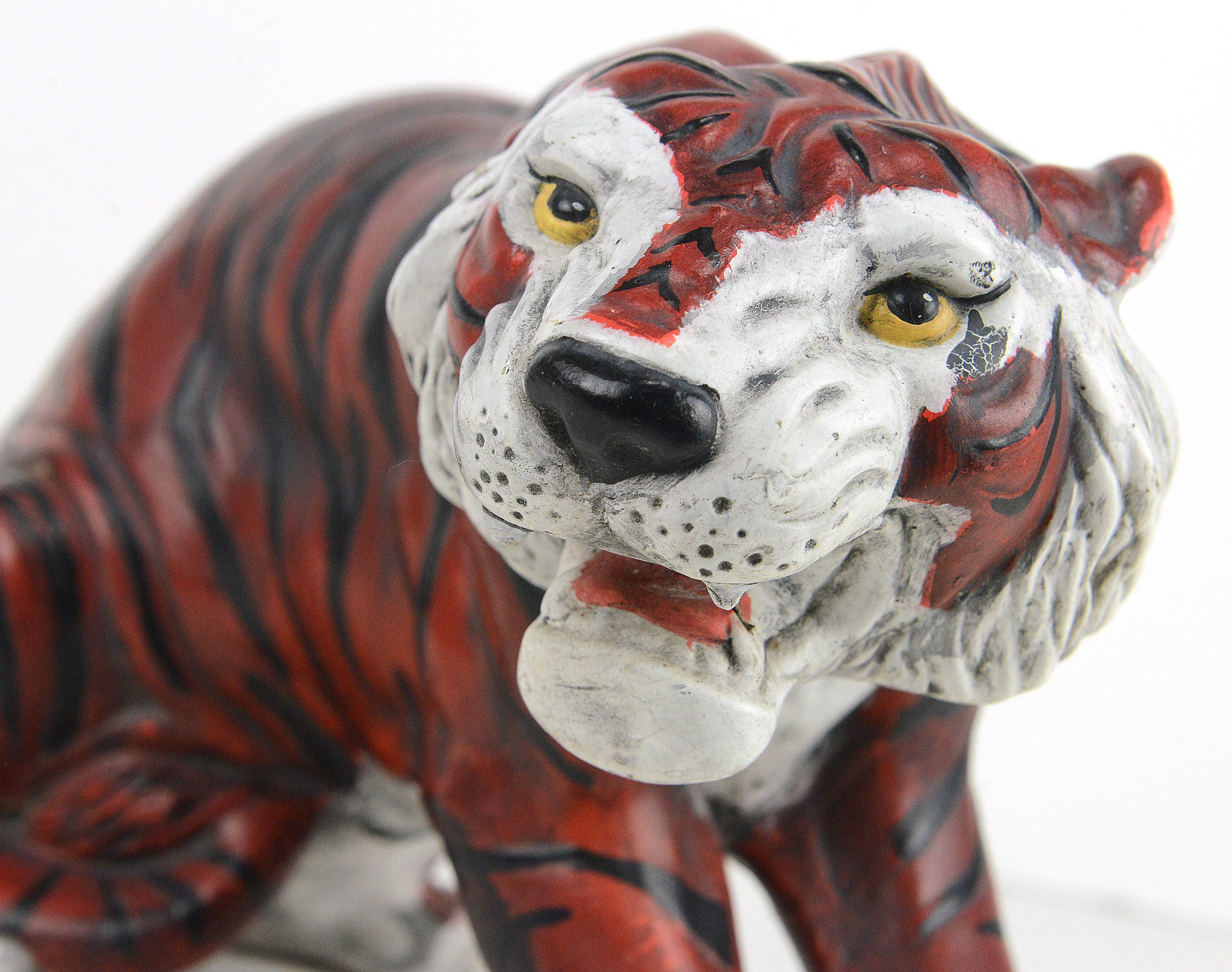 Tiger Ceramic Tiger 15 Tiger Figurinetiger - Etsy